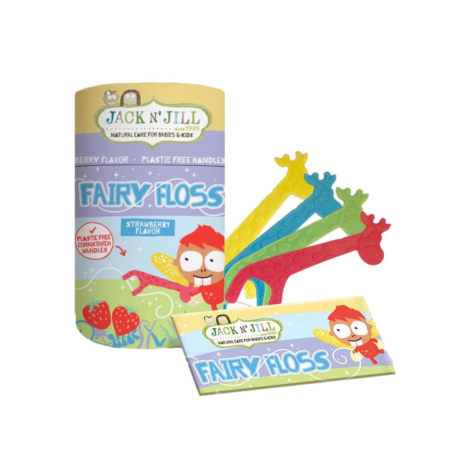 Jack N' Jill Fairy Floss Dental Flossers - 30 pack – Kora’s Kloset
